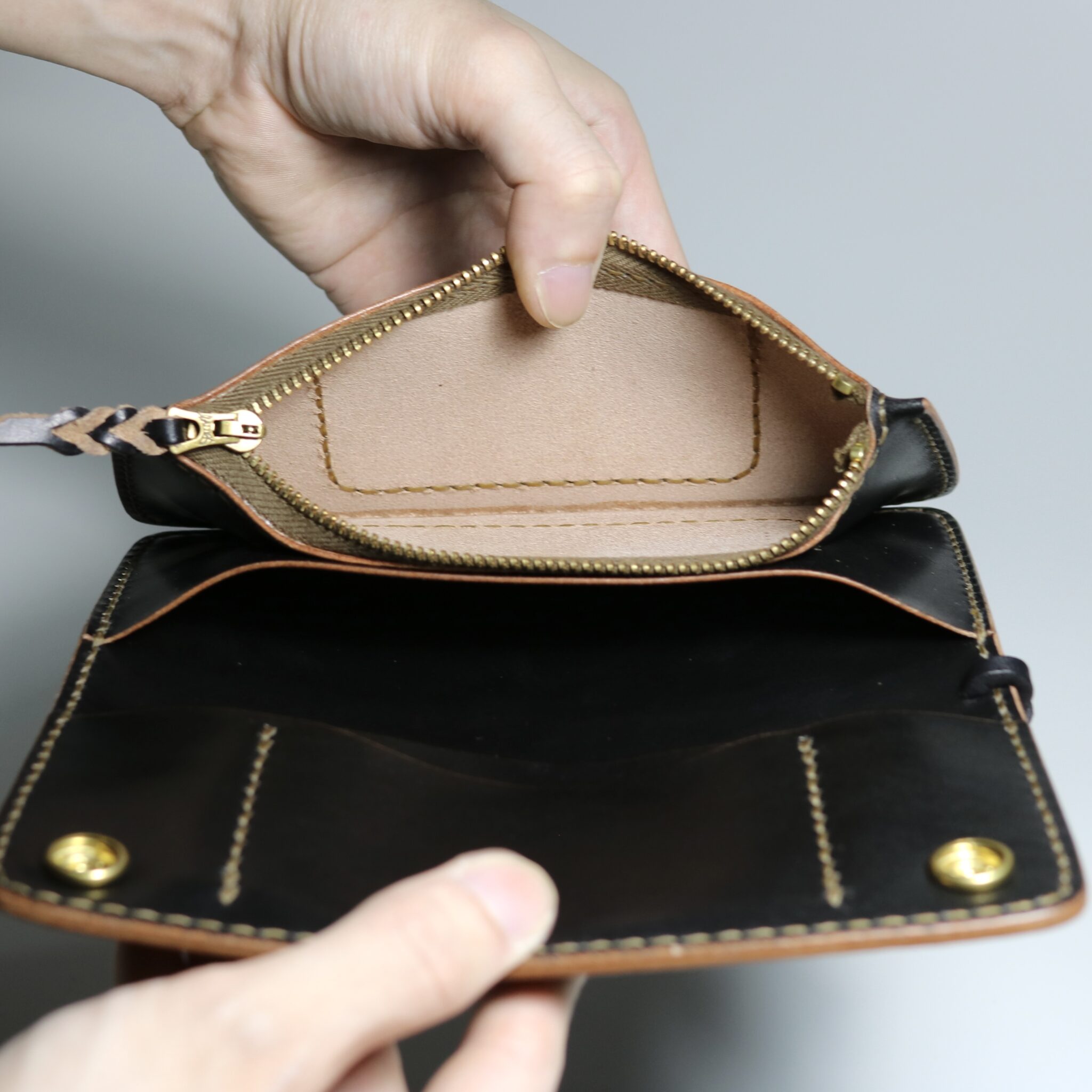 【TRUCKER WALLET-00S】 | LEATHERWORKSBROTHER