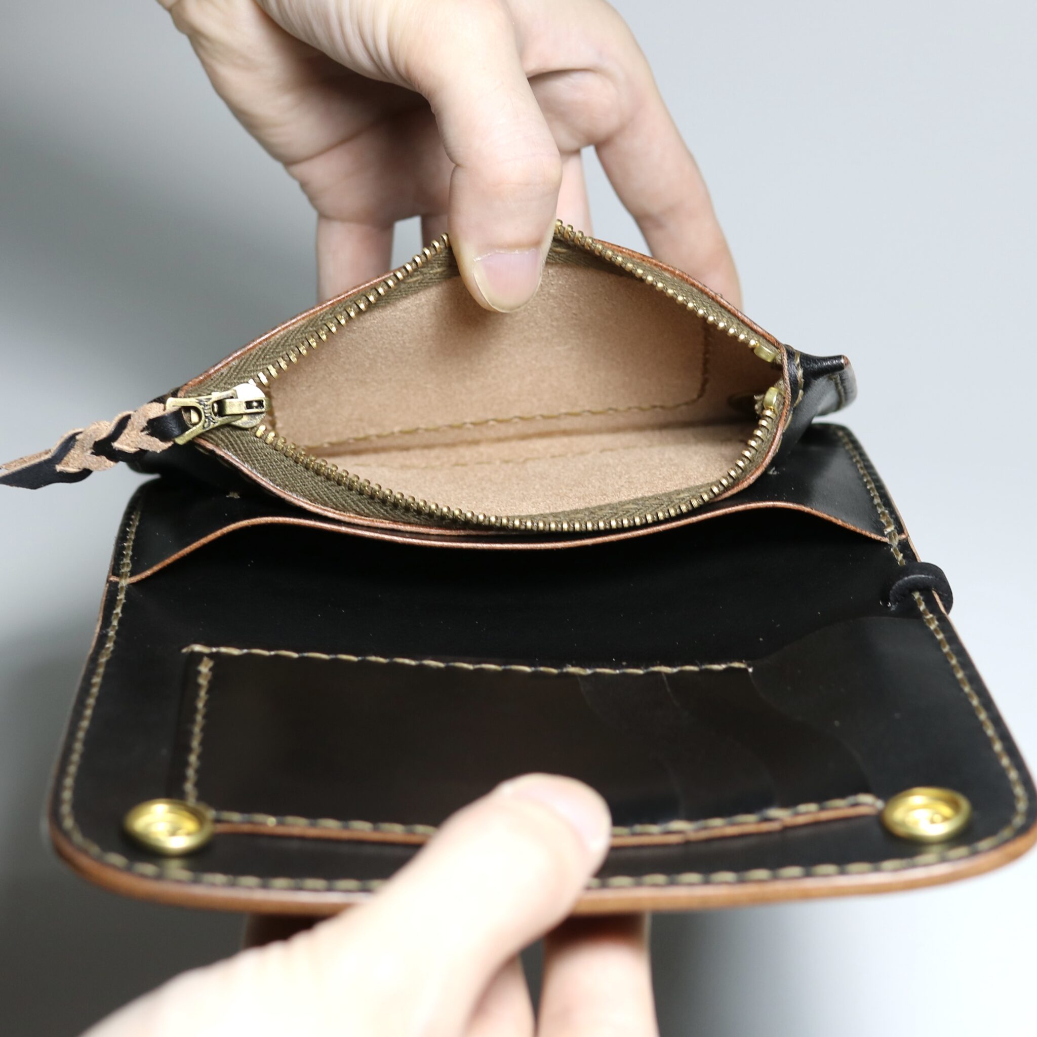 【TRUCKER WALLET-04S】 | LEATHERWORKSBROTHER